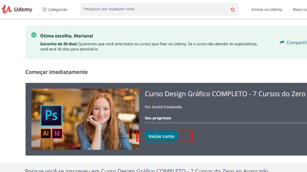 Udemy Bom Como Usar A Plataforma De Cursos Online Certificado