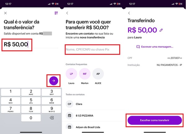 Como fazer Pix cartão de crédito no Nubank