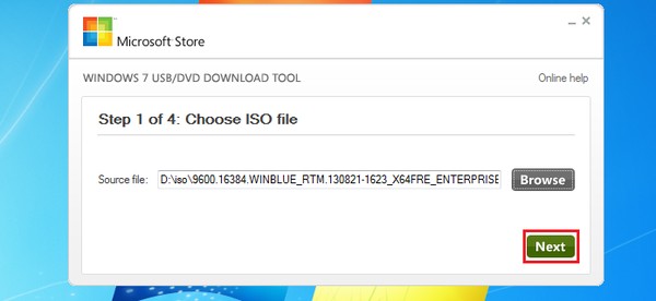 Como usar o Windows 7 USB/DVD Download Tool no seu PC