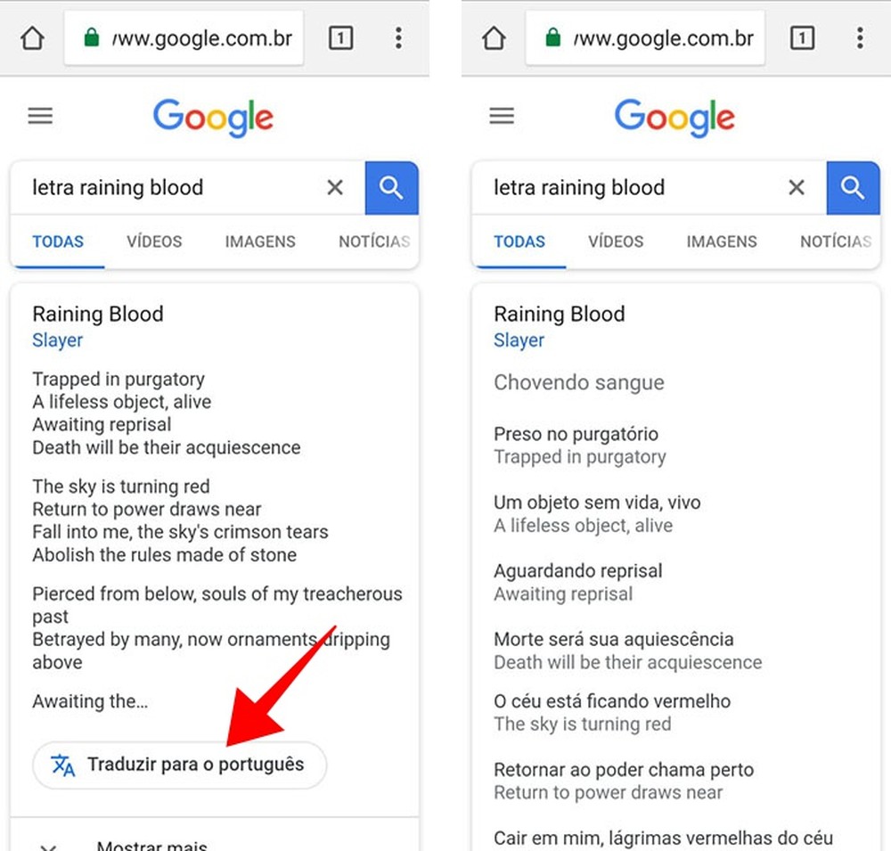 Google libera tradução automática de músicas na versão mobile