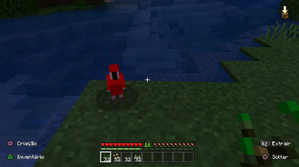 Como domesticar papagaio em Minecraft