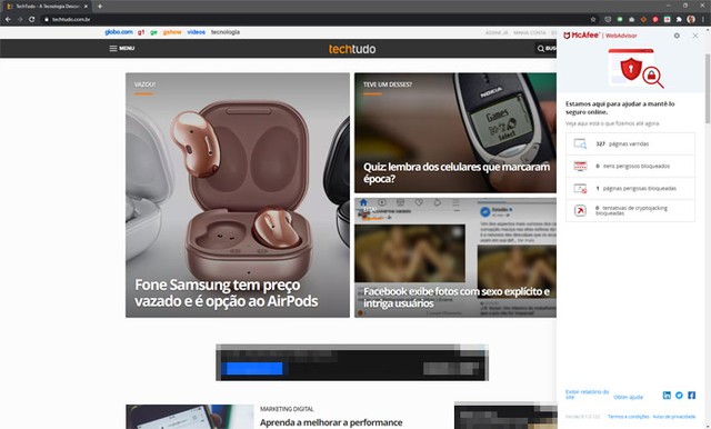 O que é McAfee WebAdvisor? Entenda para que serve e como baixar extensão