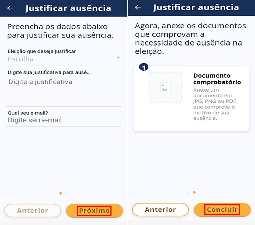 Como Justificar Voto Pela Internet E Pelo Aplicativo E Título