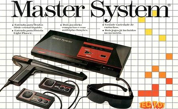 Óculos 3D e games em português estão entre as curiosidades do Master System