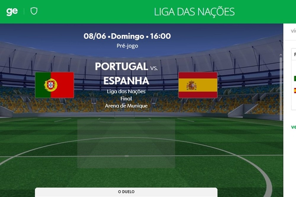 Portugal x Espanha ao vivo hoje: onde assistir à final da Nations League