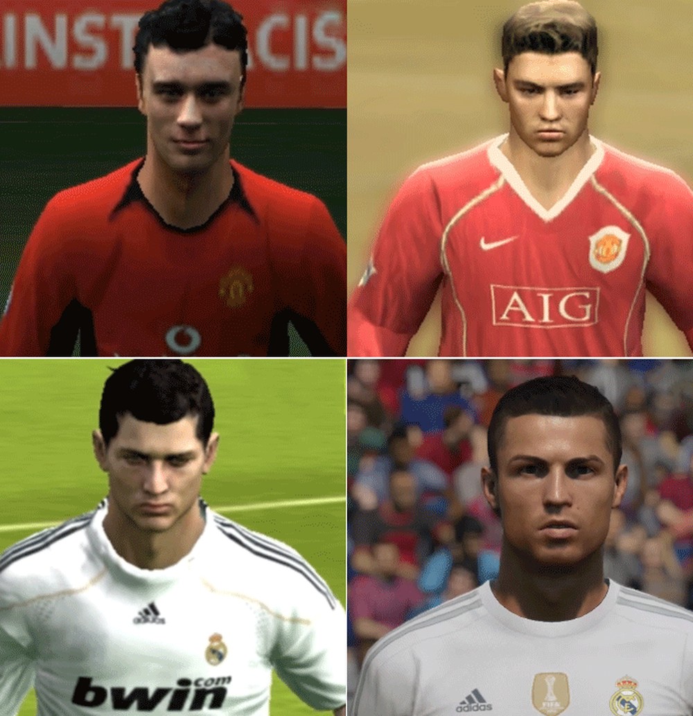 Fifa: a evolução visual de jogadores das primeiras versões até Fifa 16