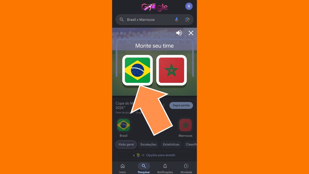 Mini Cup do Google: confira como jogar o game da Copa do Mundo de 2026
