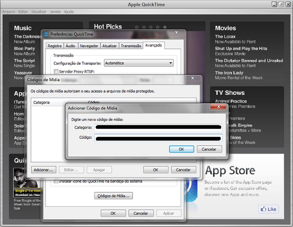 Como usar o Quicktime para Windows