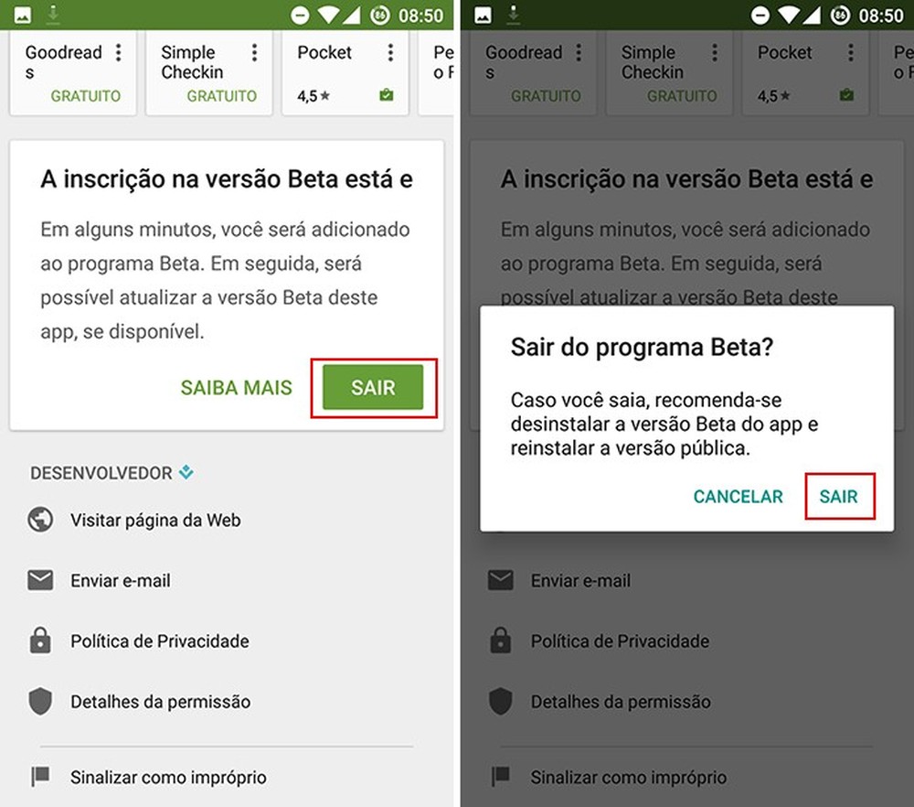Como baixar a versão beta de um app no Android via Google Play