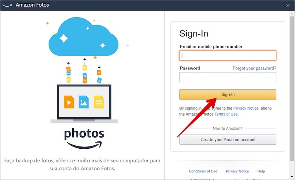 Amazon Photos: como instalar e usar no computador