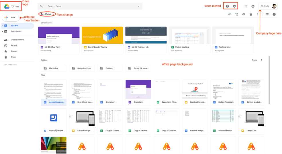 Google Drive ganha visual com Material Design para combinar com Gmail