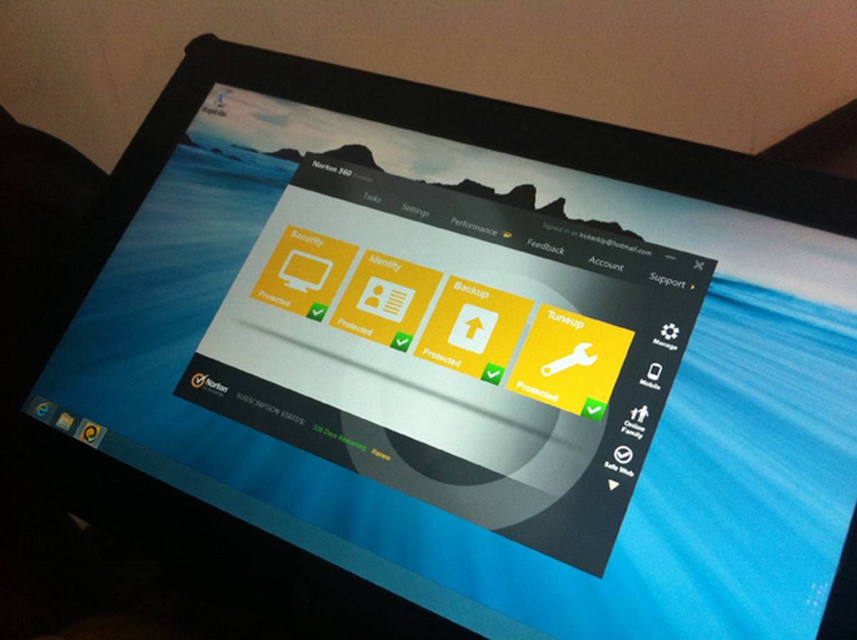 Norton ganha interface baseada no Windows 8 e compatível com touchscreen