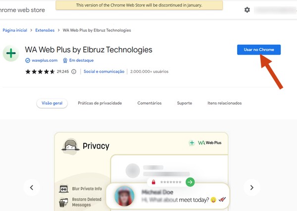 WA Web Plus for WhatsApp: como usar a extensão no navegador