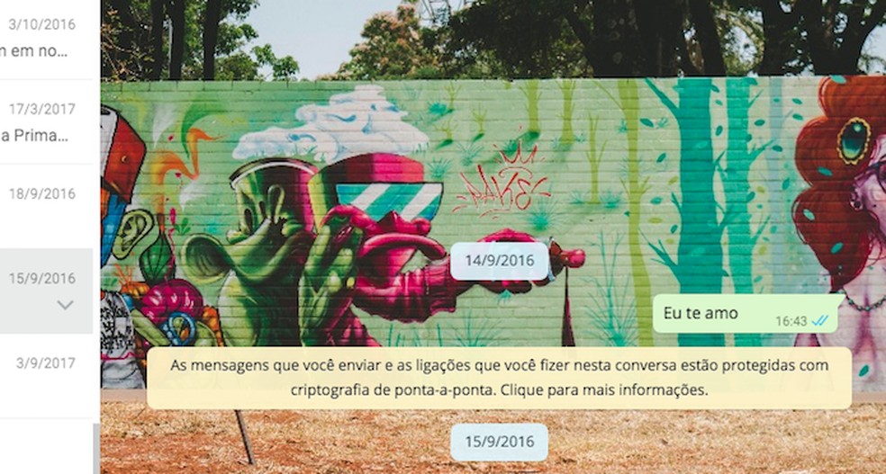 Como trocar o fundo para WhatsApp Web