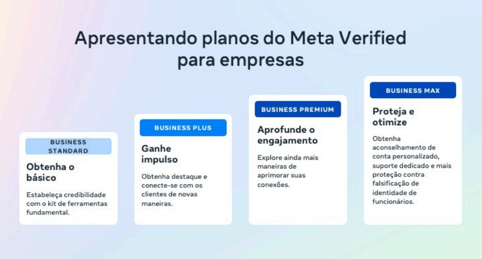 Instagram e Facebook ganham expansão do Meta Verified para empresas