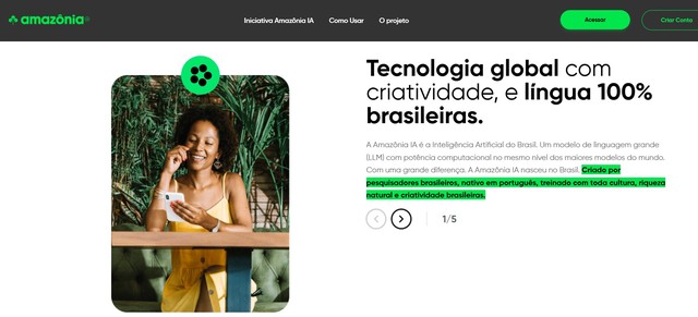 Amazônia IA: conheça a inteligência artificial totalmente brasileira