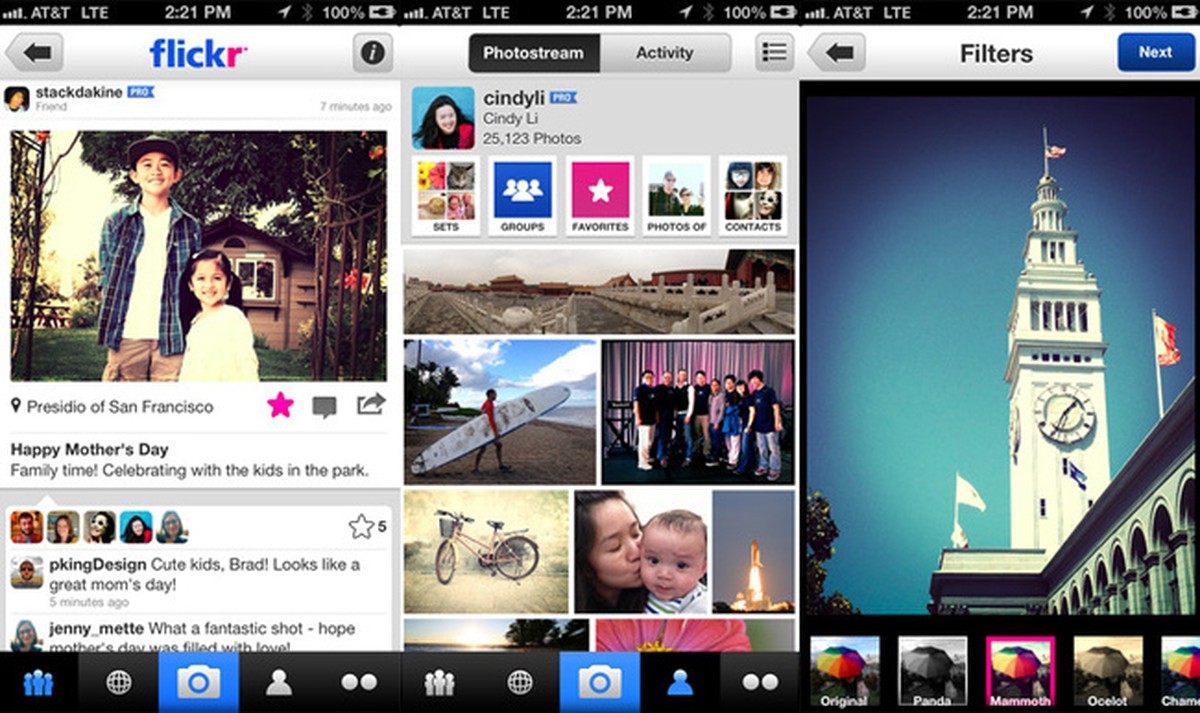 Flickr para iPhone ganha atualização com 16 filtros estilo Instagram