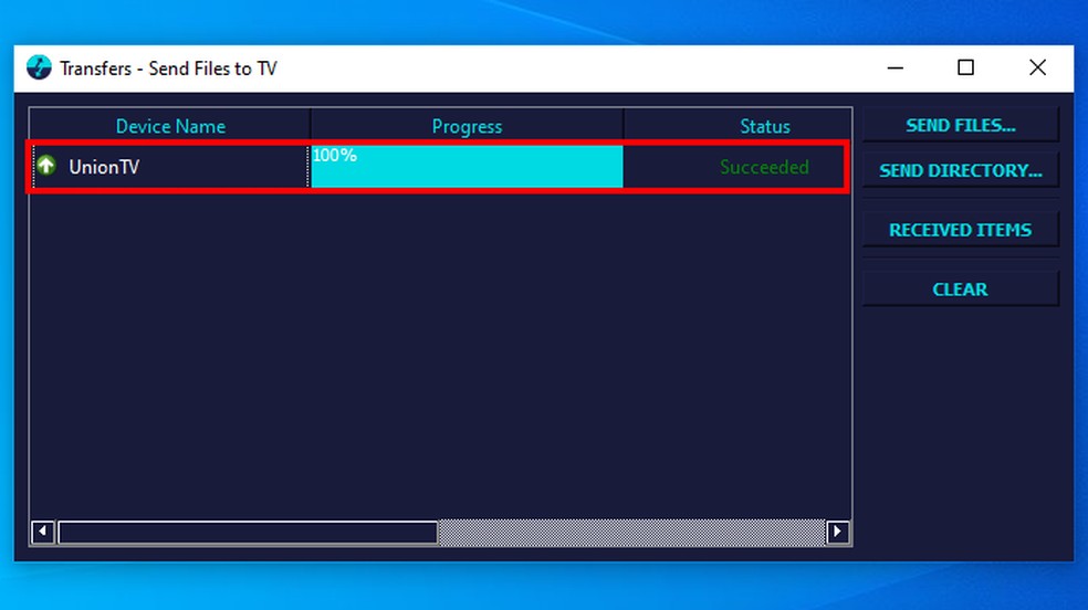 Como enviar arquivos para smart TV com Android
