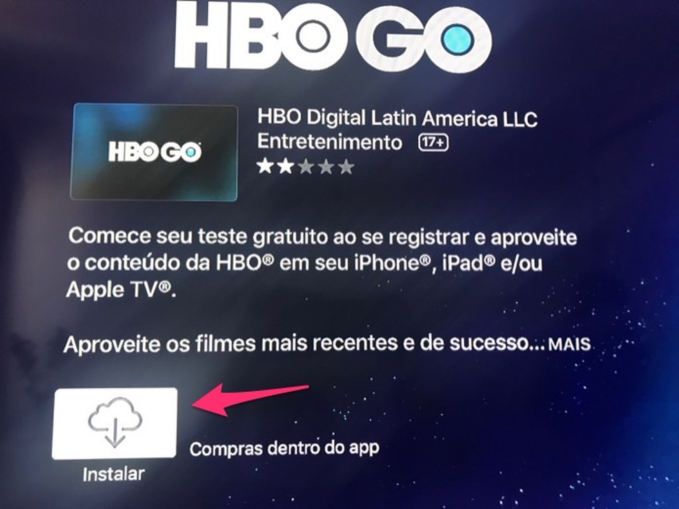 Como usar o HBO GO na Apple TV