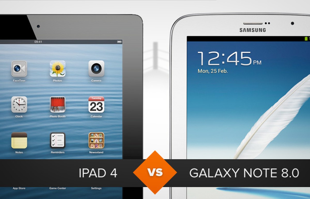 iPad 4 ou Galaxy Note 8.0? Confira o comparativo e saiba qual é o melhor