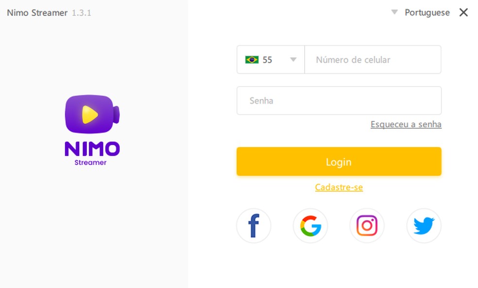 Nimo TV: como fazer download no PC e fazer livestream