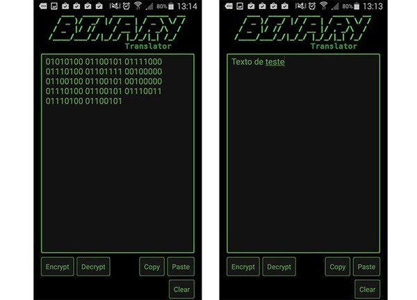 Tradutor de código binário para português; veja lista de sites e apps