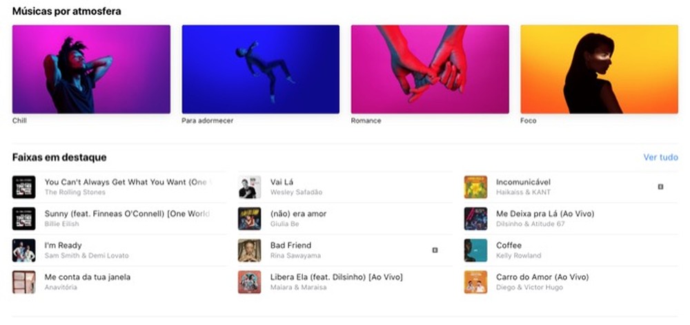 Apple Music Web: nove funções para usar o serviço streaming no computador