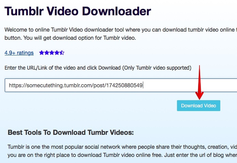 Tumblr Video Downloader: como baixar vídeo do Tumblr sem instalar nada