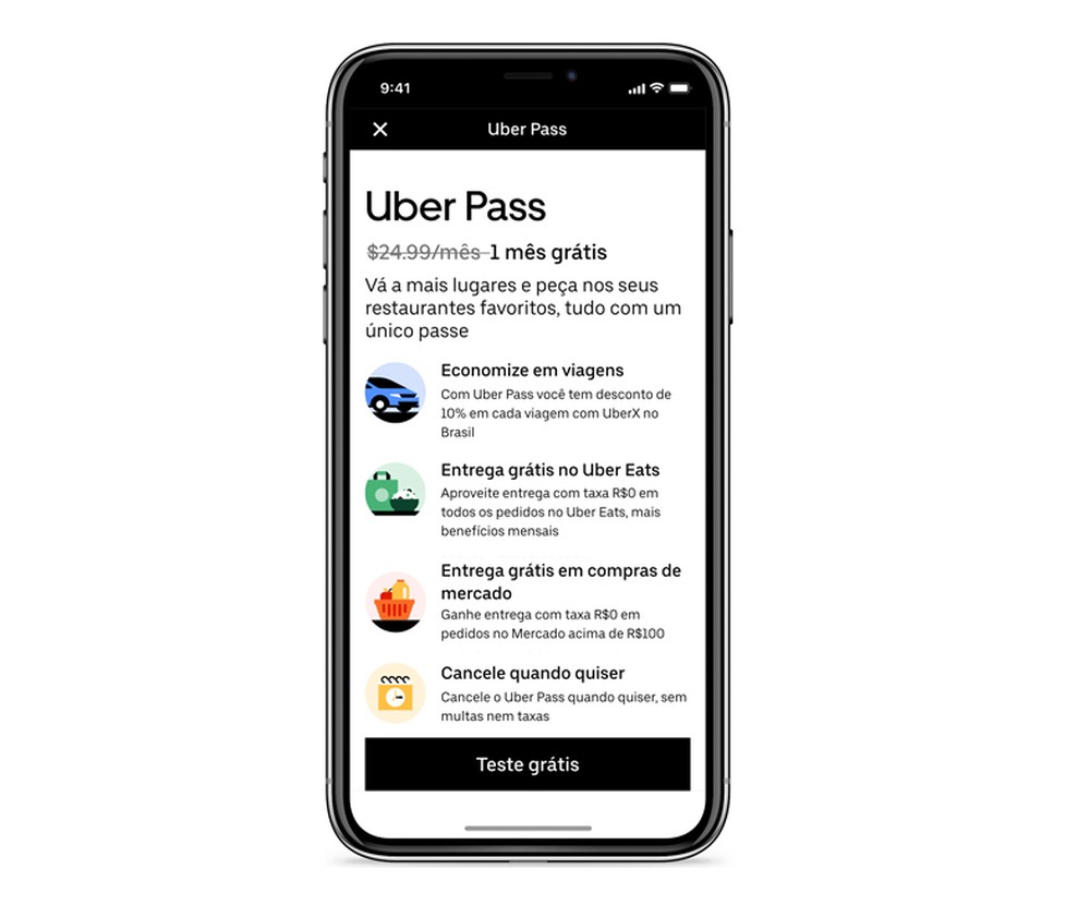 O que é Uber Pass? Saiba como funciona a assinatura e se vale a pena