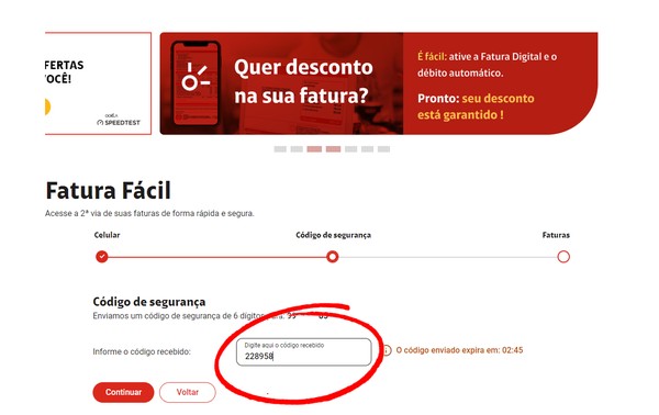 Como emitir segunda via de fatura Claro Móvel