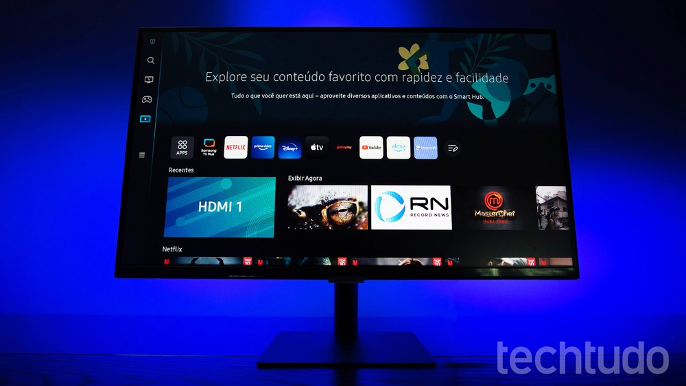 Samsung Smart Monitor M5 de 27" agrada com recursos para o trabalho