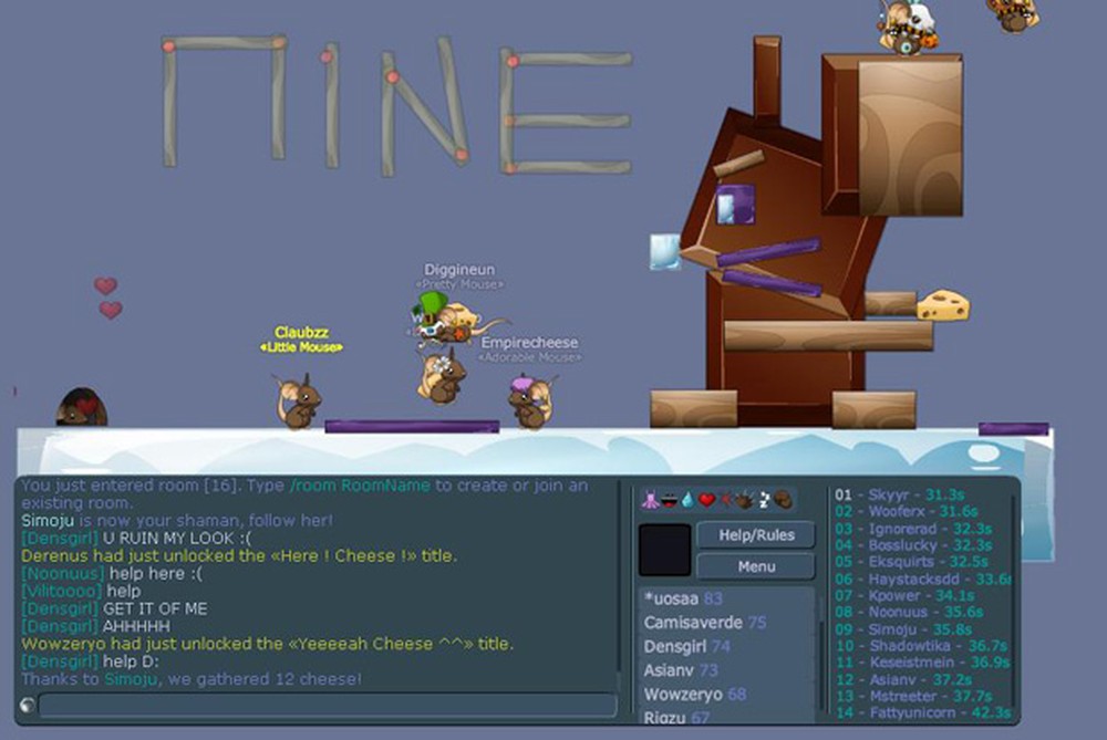 Como jogar Transformice