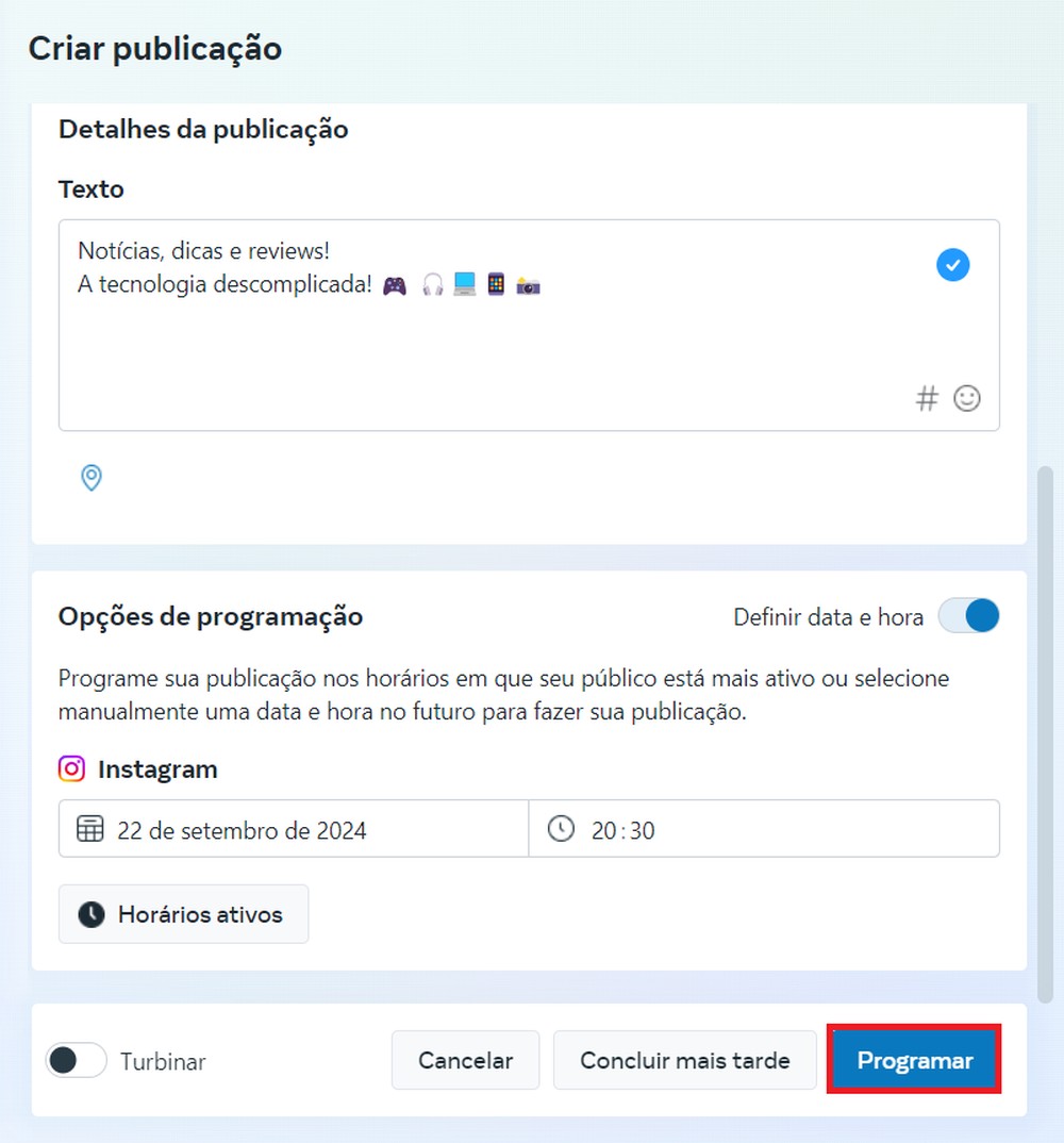 Como programar postagens no Instagram pelo PC e celular passo a passo