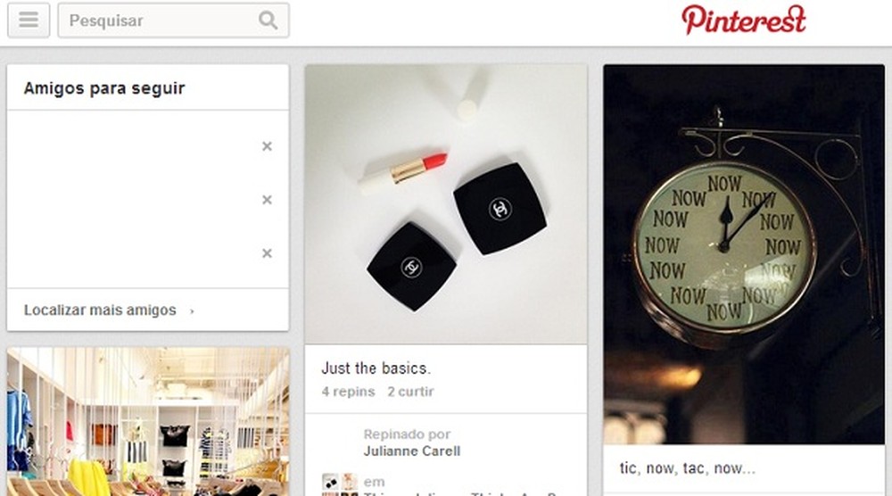 Como fazer buscas pelos seus próprios pins no Pinterest