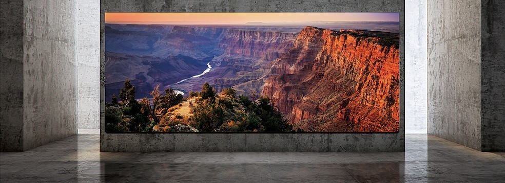 Samsung anuncia The Wall Luxury, nova TV 8K de até 292 polegadas