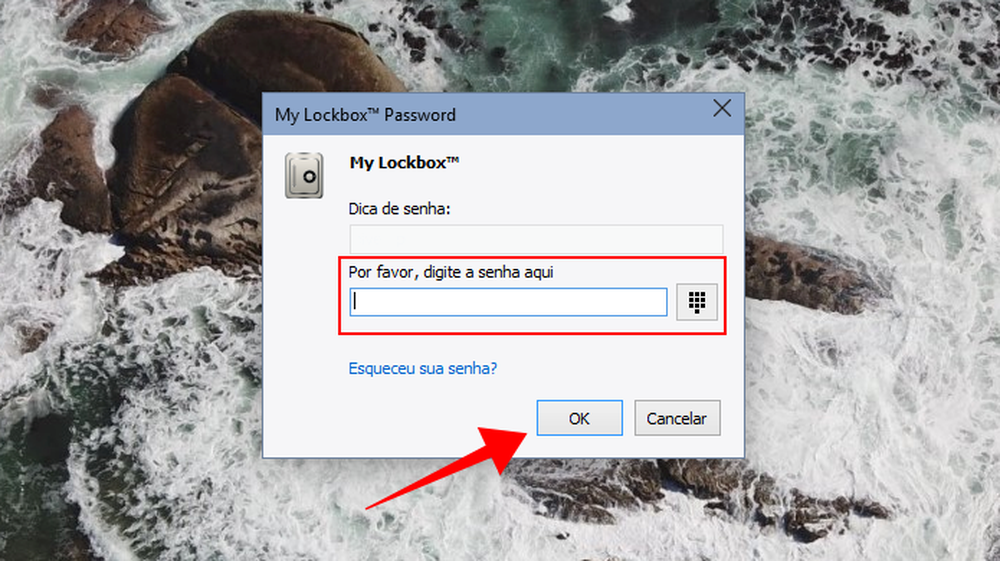 Como colocar senha no WhatsApp para PC com o programa My Lockbox