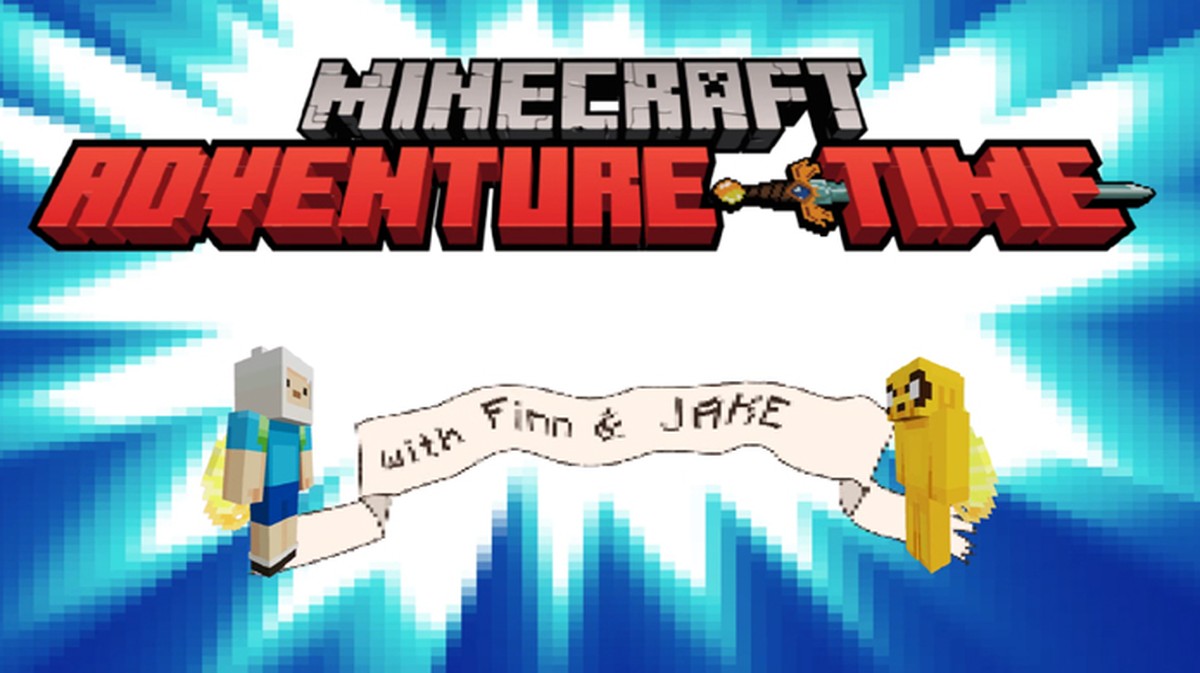 Minecraft recebe Jake, Finn e outros personagens de Hora de Aventura