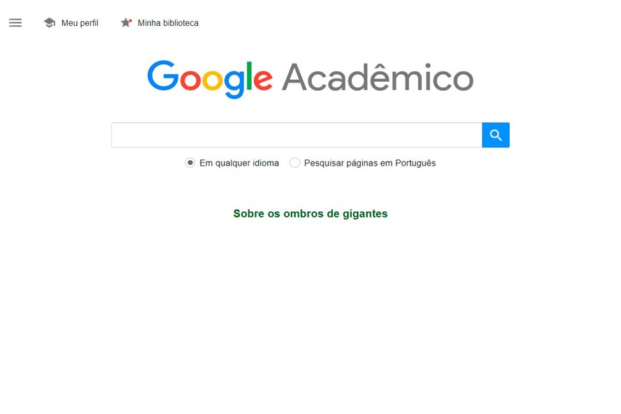 Como usar o Google Acadêmico
