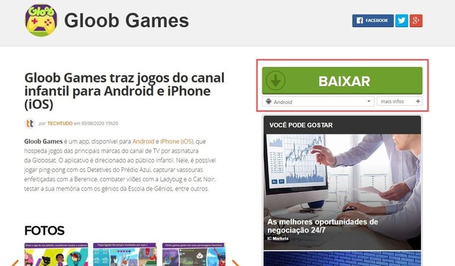 Como baixar Gloob Games e dicas para aproveitar os melhores jogos