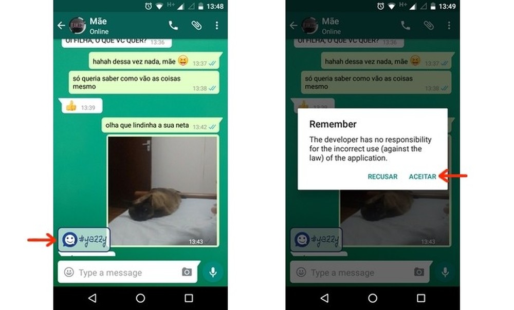 Como criar conversas falsas do WhatsApp com o Yazzy Simulator