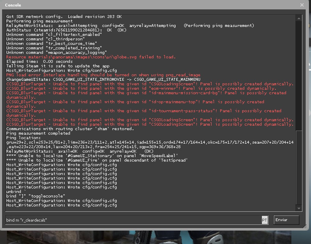 CS:GO: como configurar bind de limpar sangue e outras funções no console