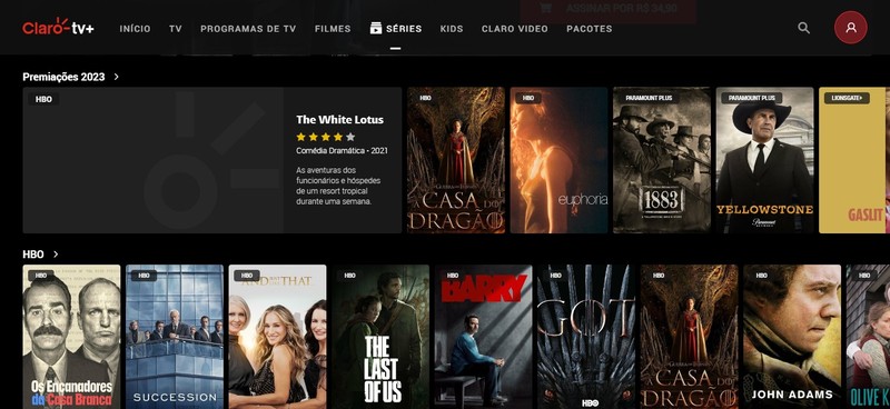 Claro TV Mais | Software | TechTudo