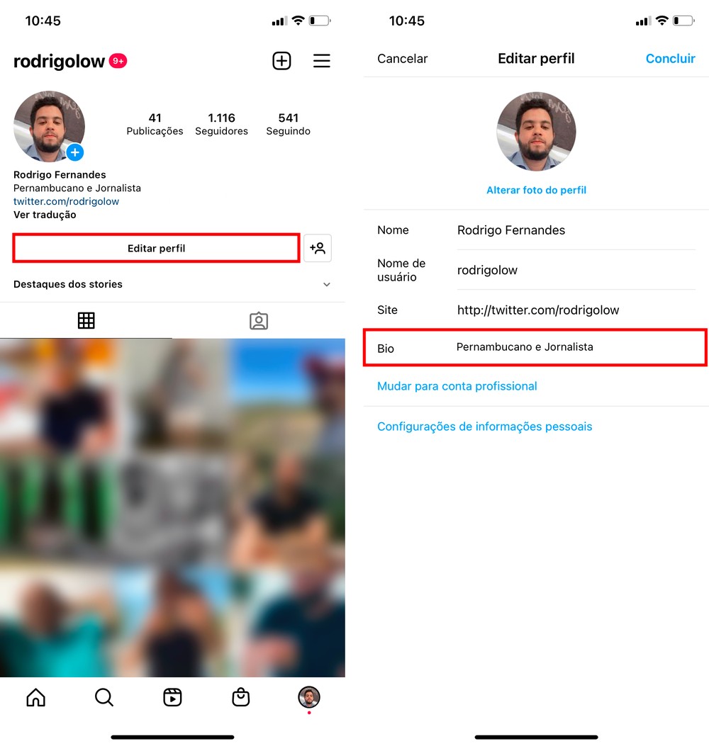 Letras diferentes para Instagram: como personalizar fonte da bio