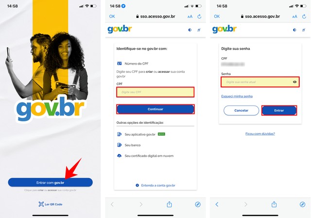 Como aumentar o nível da conta Gov.br para prata e ouro