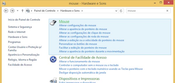 Como configurar os botões dos mouses da Microsoft?