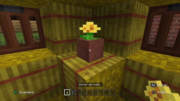 Como fazer Vaso de Flor no Minecraft