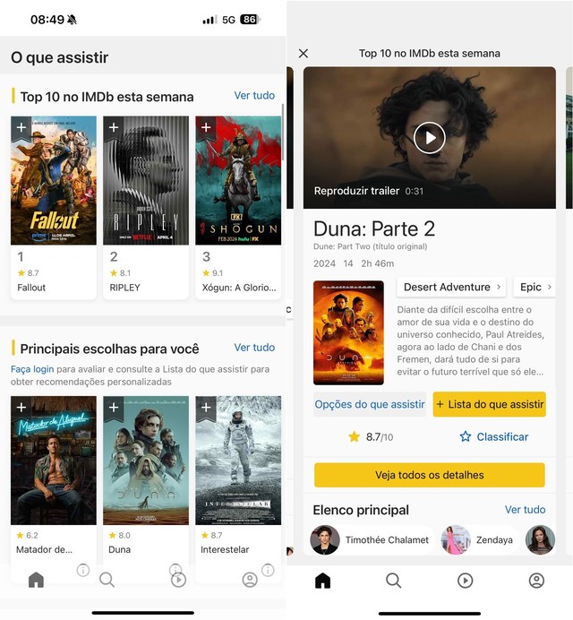 5 aplicativos de cinema que todo fã de filmes precisa ter no celular