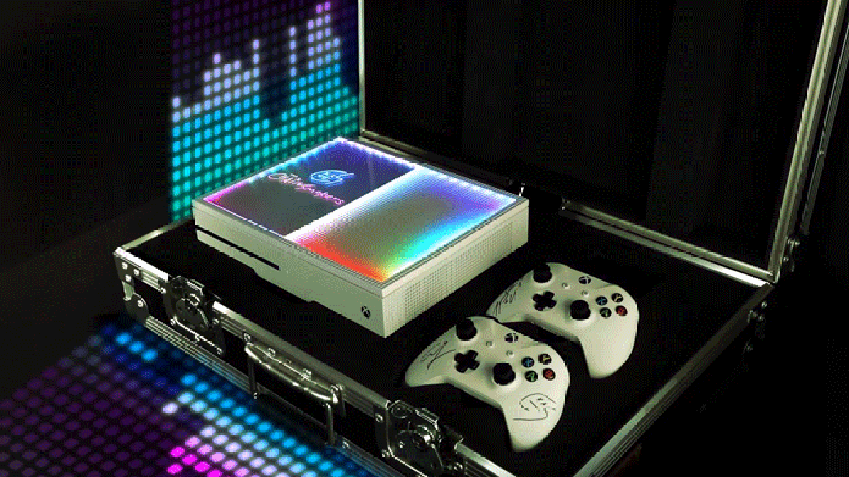 Xbox One S terá versão com leds que mudam de cor de acordo com som