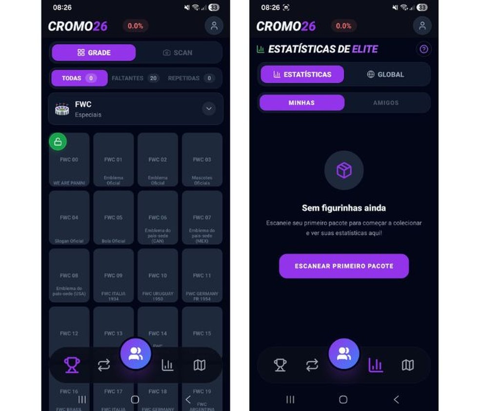 Álbum da Copa do Mundo 2026: 5 apps que ajudam a completar o álbum