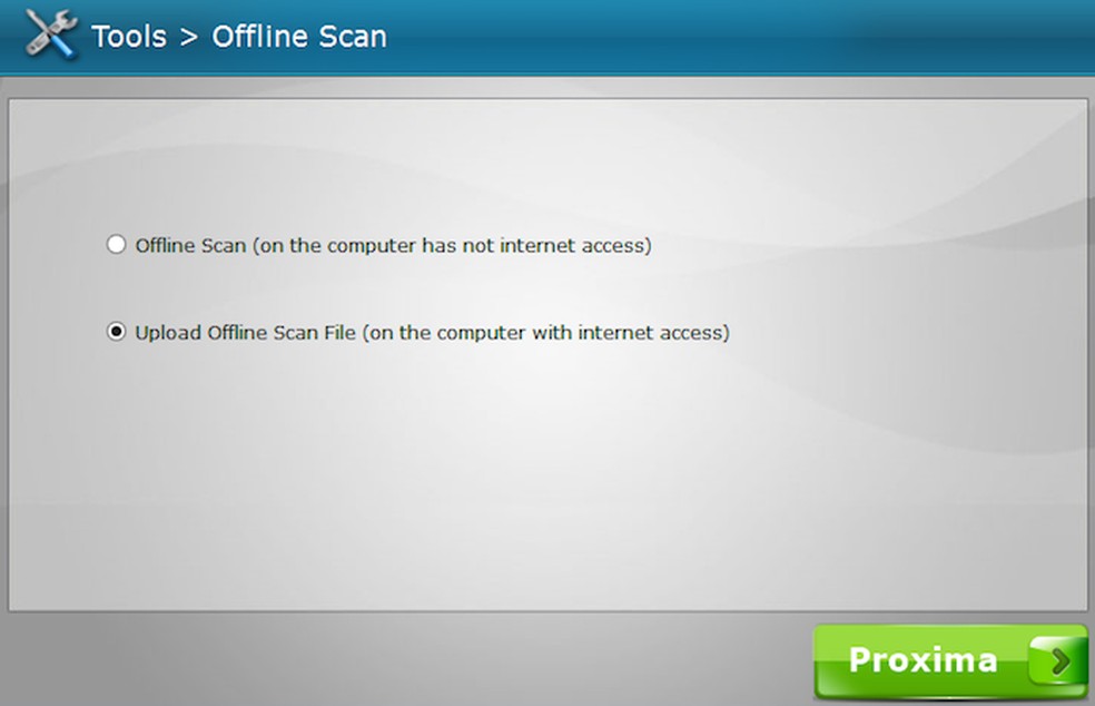 Como realizar scan offline com o Driver Easy